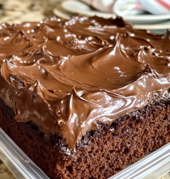 Double Chocolate Coca Cola Cake – dynamicdishes.com