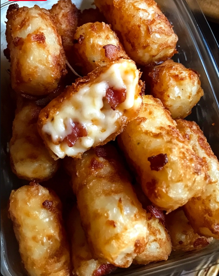 Bacon and Cheese-Stuffed Tater Tots – dynamicdishes.com