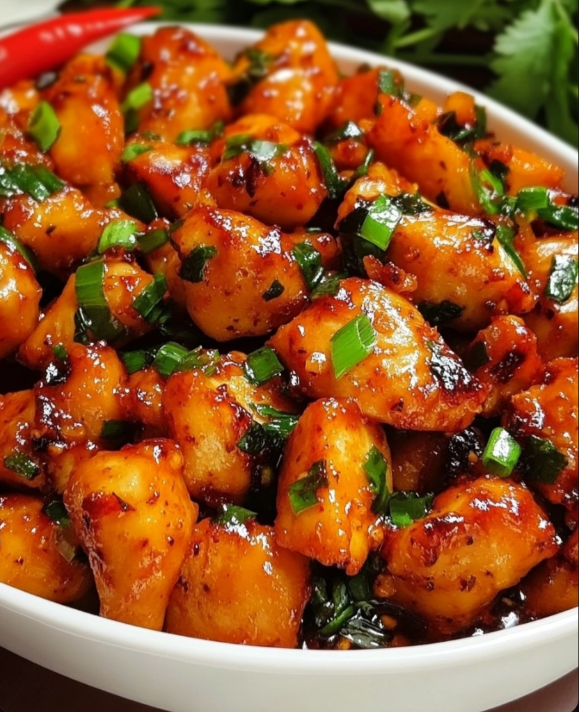 Hot Garlic Chicken Recipe | Chilli Garlic Chicken Restaurant Style ...