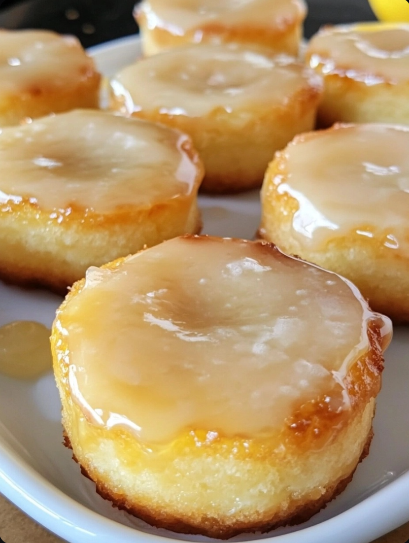 Mini Lemon Glazed Cakes Recipe – dynamicdishes.com