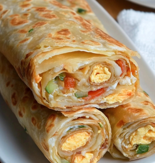 chapati rolled up in eggs – dynamicdishes.com