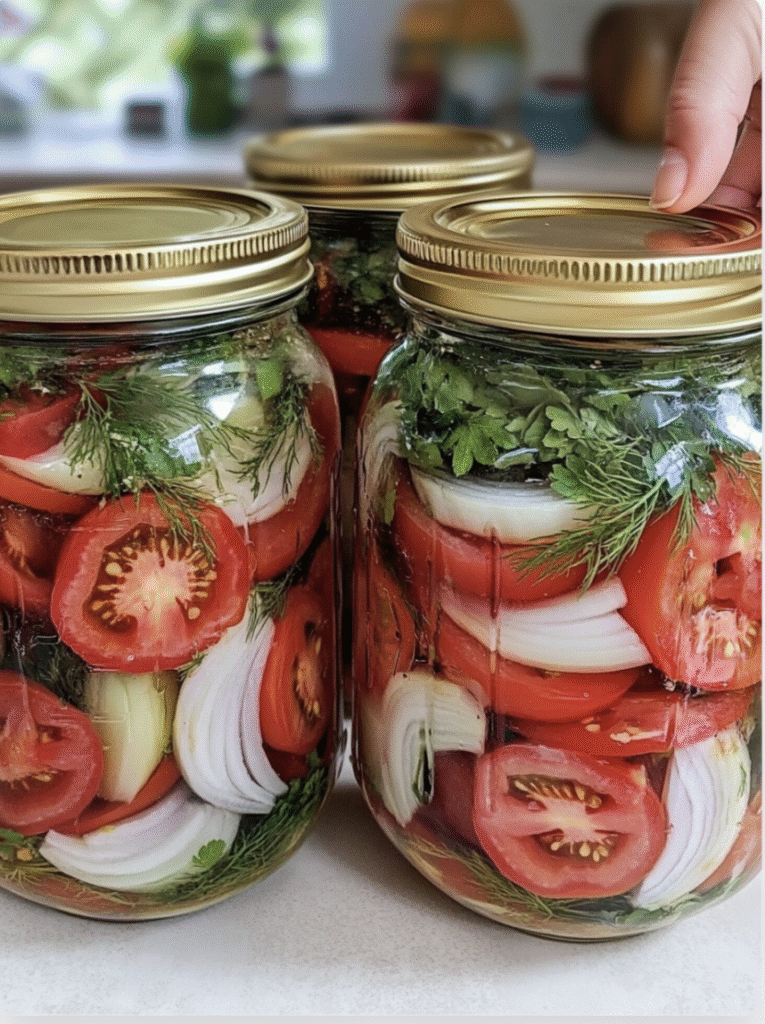 Marinated Preserved Tomatoes – dynamicdishes.com