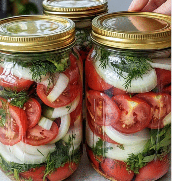 Marinated Preserved Tomatoes – dynamicdishes.com