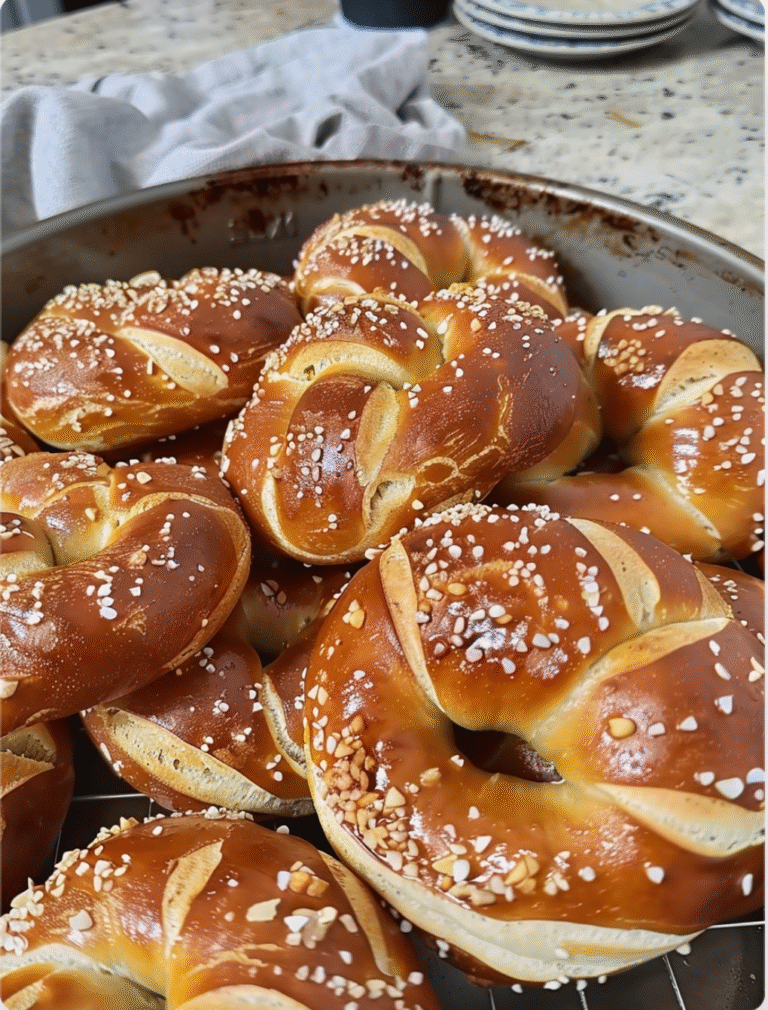 Soft & Chewy German Pretzel Rolls – dynamicdishes.com