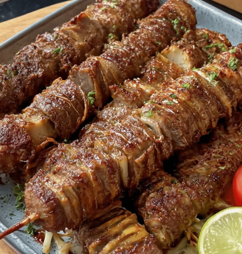Viral Tortilla Beef Kebabs – dynamicdishes.com