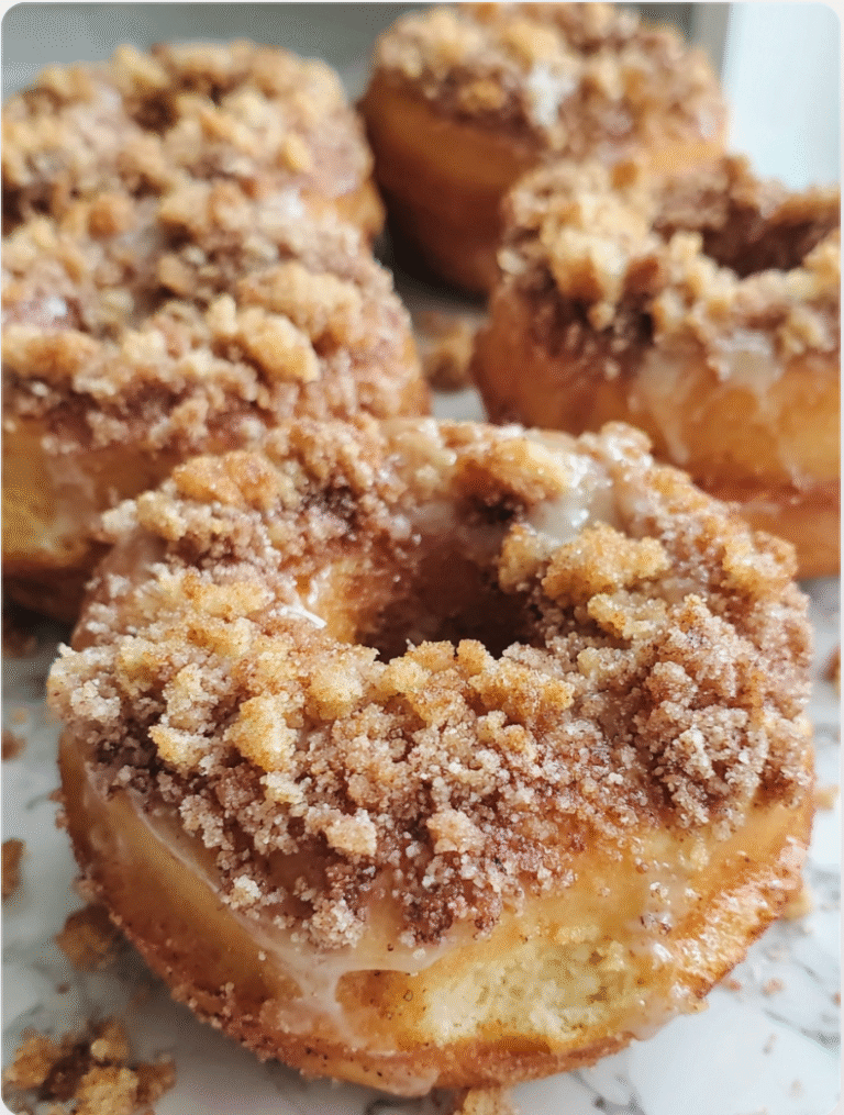 Easy Baked Apple Crumb Donuts – dynamicdishes.com