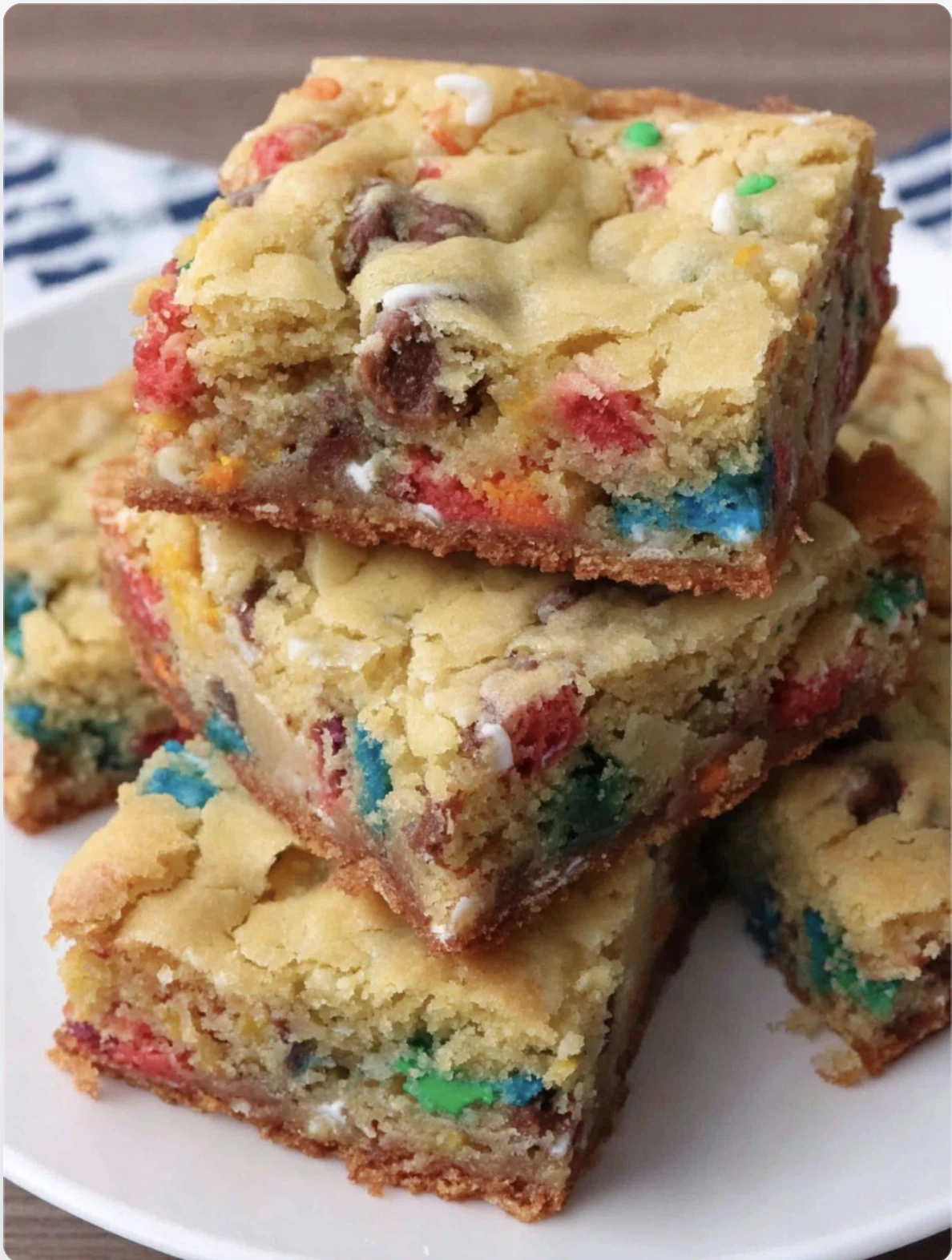 Lazy Cake Cookies bars – dynamicdishes.com