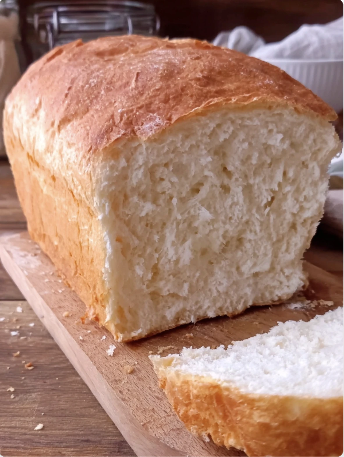 Soft and Fluffy White Bread – dynamicdishes.com