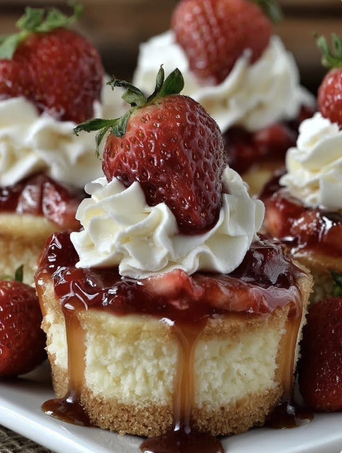Strawberry Cheesecake Cupcakes – dynamicdishes.com