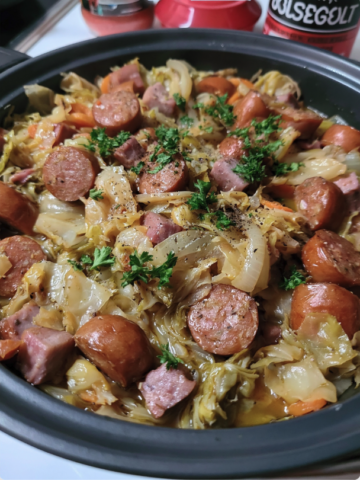 Slow Cooker Sausage and Cabbage Recipe – Easy, Hearty, and Budget ...